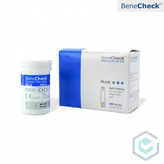 Detil produk BENECHECK ALAT CEK GULA DARAH PLUS 50 GLUCOSE STRIP ...