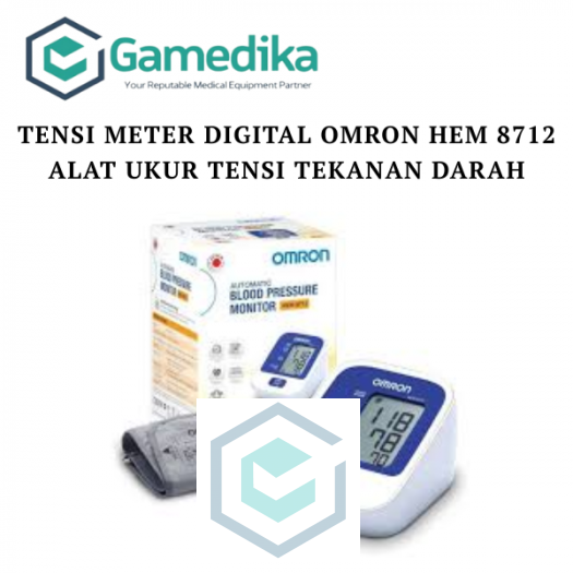 Detil produk TENSI METER DIGITAL OMRON HEM 8712 ALAT UKUR TENSI TEKANAN ...